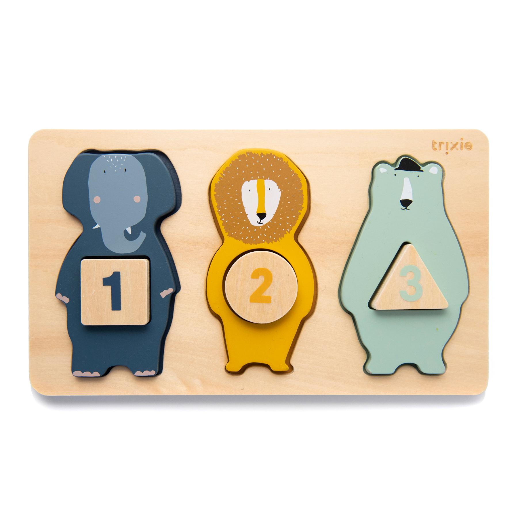 Trixie Puzzle para Contar | Kiss and Cakes